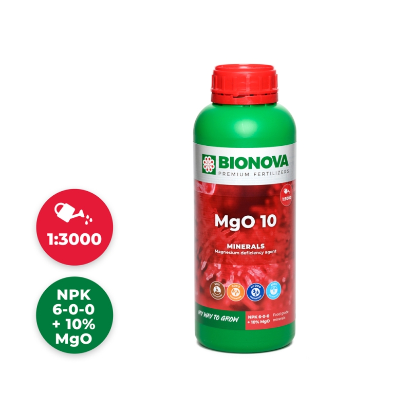 BIO NOVA MGO 10 MAGNESIO 1L FERTILIZANTES | Plantasur