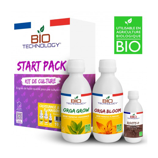 START PACK FERTILIZANTES ORGANICOS CRECIMIENTO Y FLORACION (ETIQUETA ...