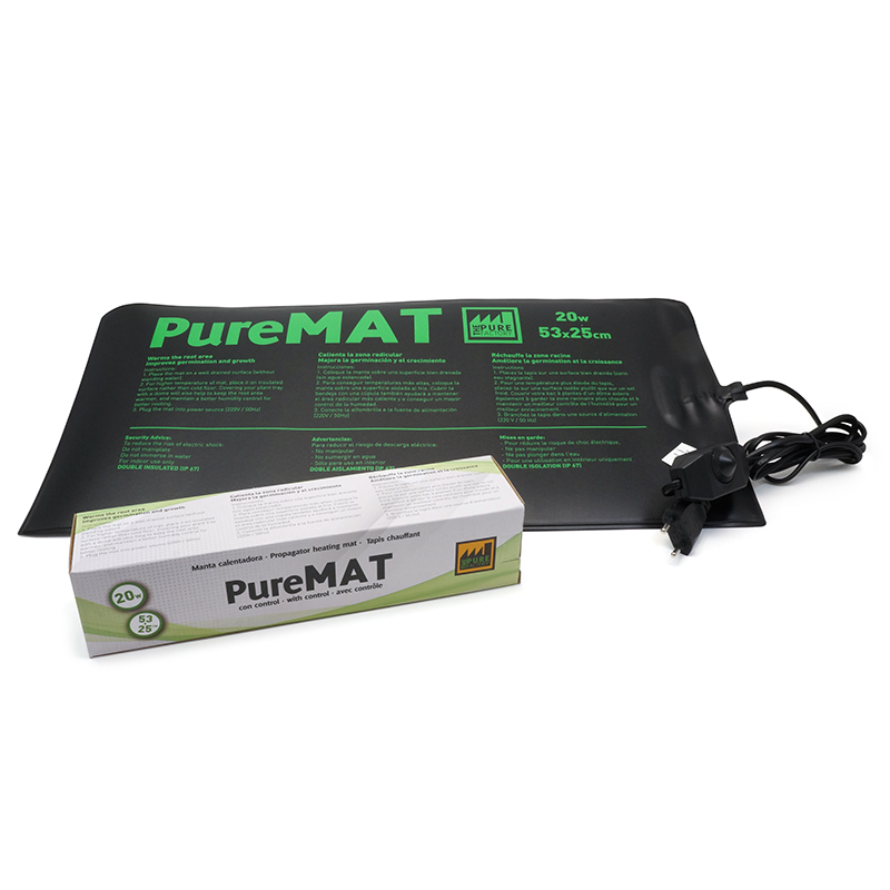 PURE MAT (+CONTROL) MANTA CALENTADORA PURE FACTORY (20W) 53X25CM ...