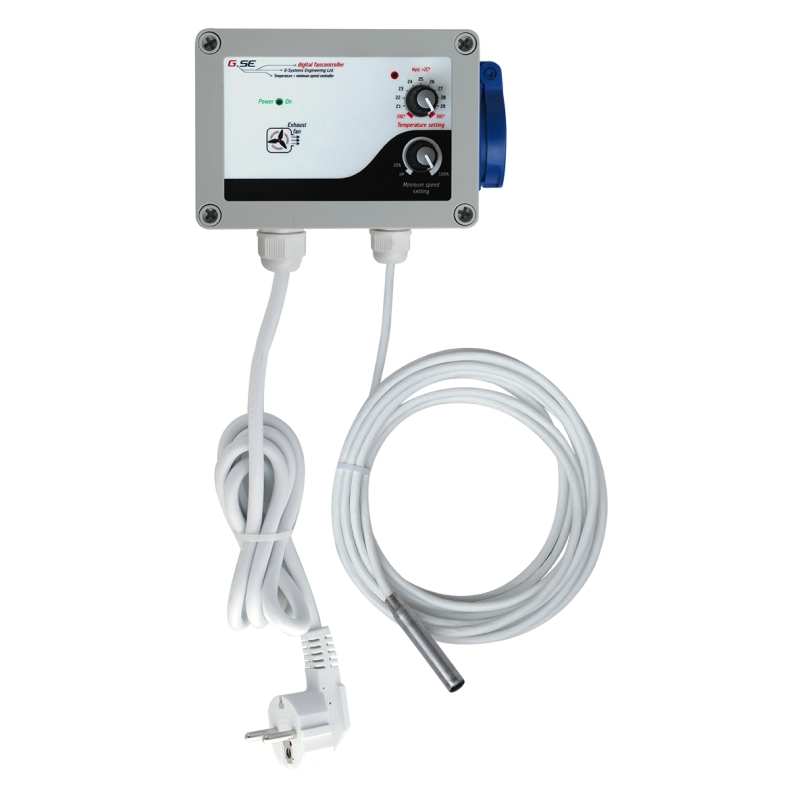 FAN CONTROLLER - CONTROLADOR DE VENTILACION, TEMPERATURA / VELOCIDAD ...
