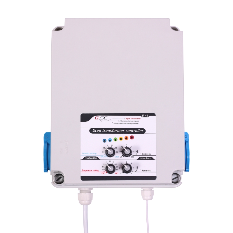 FAN CONTROLLER TEMPERATURA Y HUMEDAD POR TRANSFORMADOR 2 EXT (2.5 AMP ...