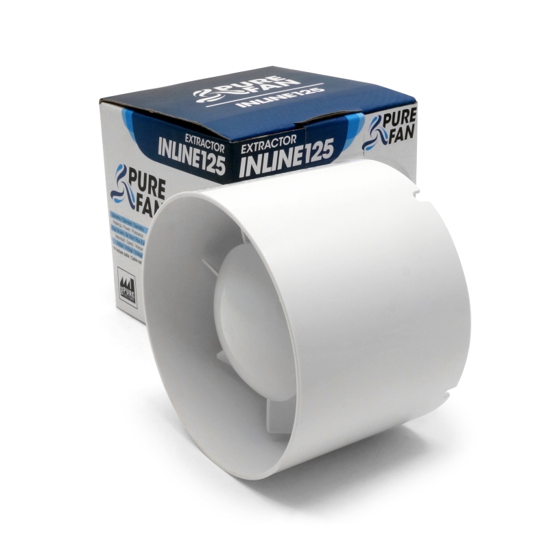 EXTRACTOR PURE FAN INLINE 125 | Plantasur