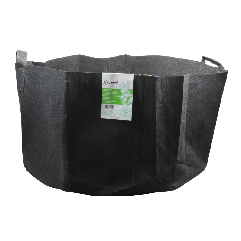 FLEXAPOT MACETA TEXTIL GRIS 378 LITROS (100 GAL) | Plantasur