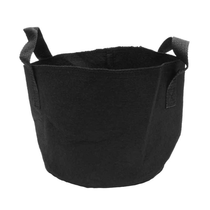 MACETA TEXTIL ECO 7,6 LITROS (2 GAL) NEGRA | Plantasur