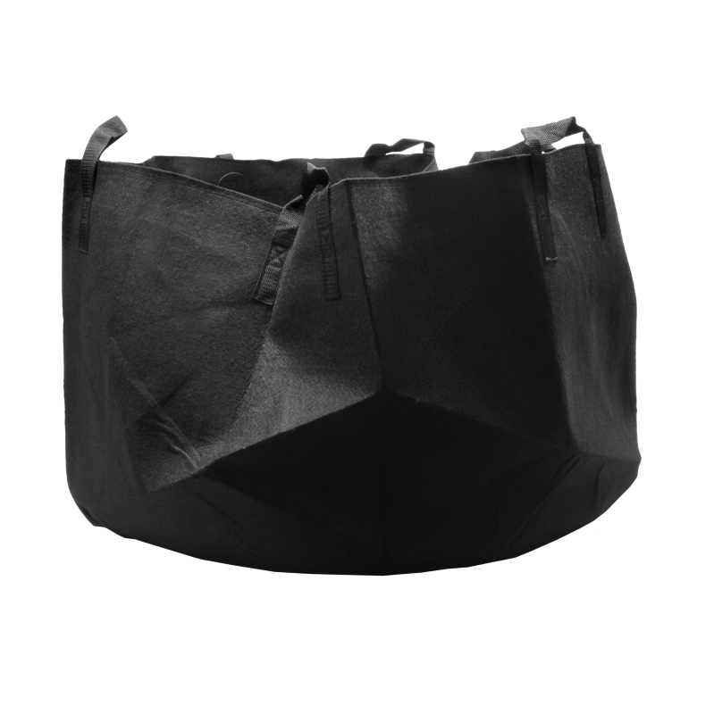 MACETA TEXTIL ECO 246 LITROS (65 GAL) NEGRA | Plantasur