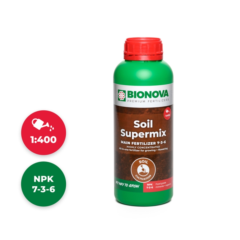 BIO NOVA SOIL-SUPERMIX 1 L | Plantasur