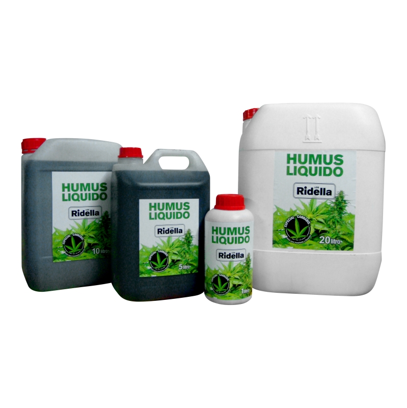 HUMUS DE LOMBRIZ LIQUIDO 20 L LOS RIDELLA | Plantasur