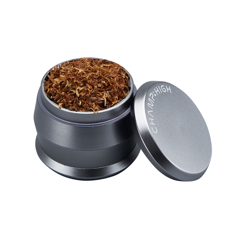 GRINDER CHAMP HIGH ALUMINIUM (60 MM) 4-PARTES GRIS | Plantasur