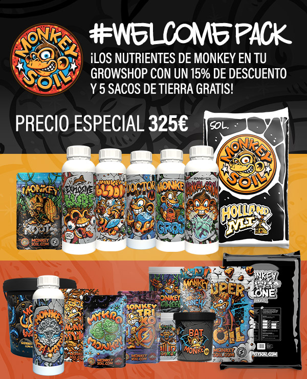 MONKEY SOIL WELCOMEPACK (PACK DE BIENVENIDA) | Plantasur